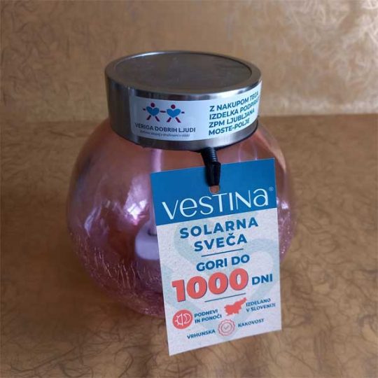 Solarna sveča - Cvetličarna Jana